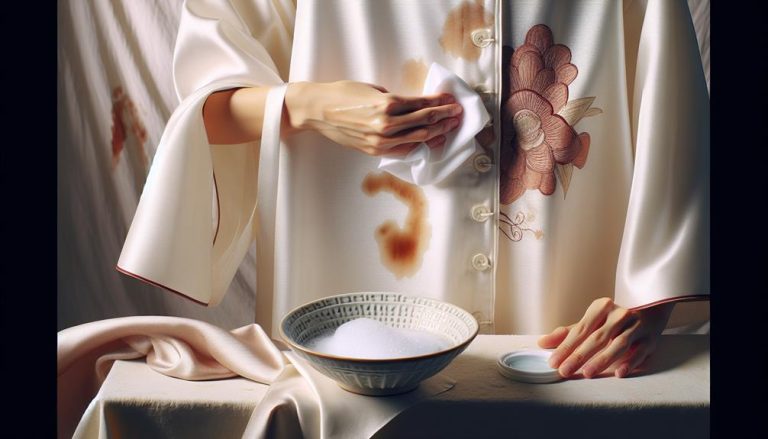 How to Remove Stains on Silk - Knowing Fabric