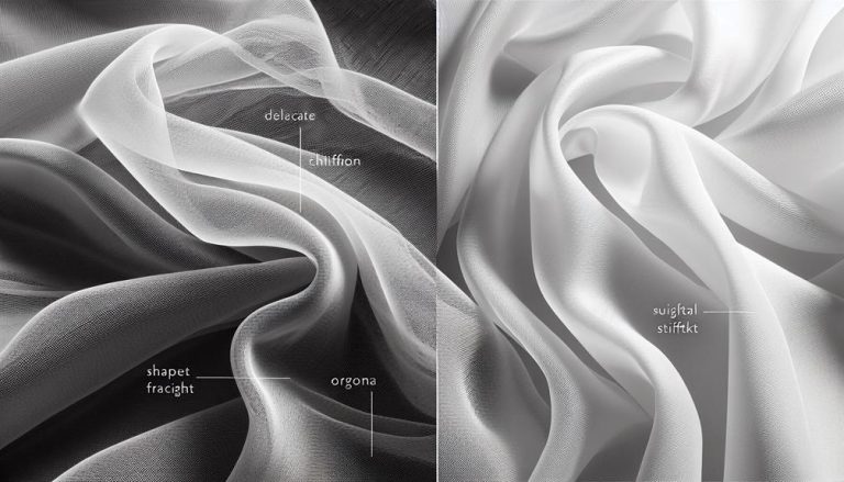Difference Between Chiffon and Organza - Knowing Fabric