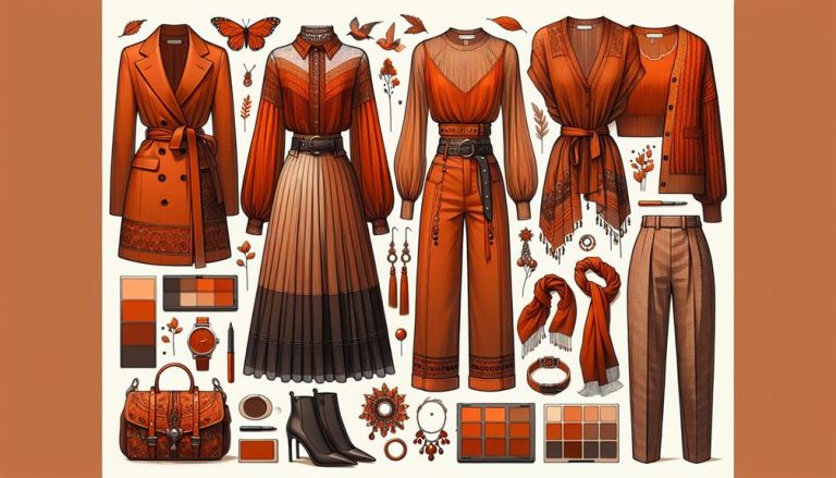 What Color to Wear With Burnt Orange - Knowing Fabric