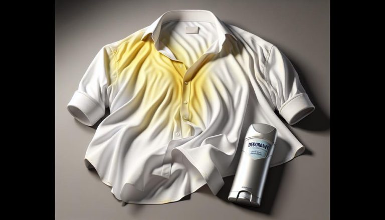 What Causes Yellow Stains on White Clothes - Knowing Fabric